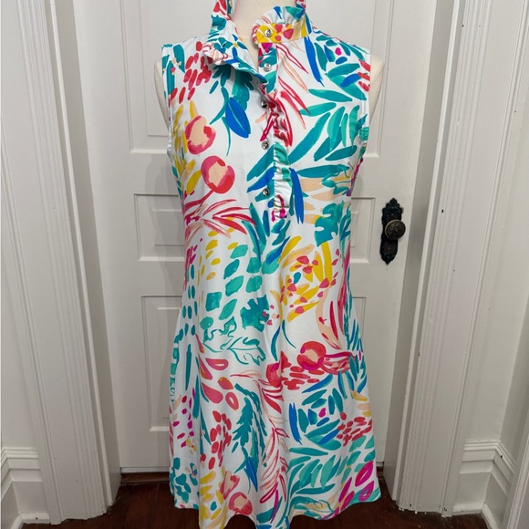 Aryeh | Dresses | Aryeh Multicolor Sleeveless Mini Dress | Poshmark